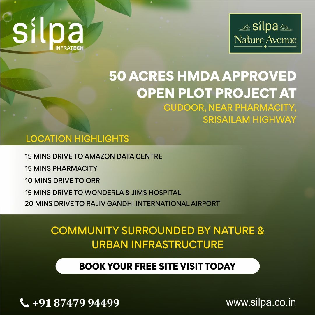 HMDA Residential Premium Open Plots in Gudoor, Hyderabad
